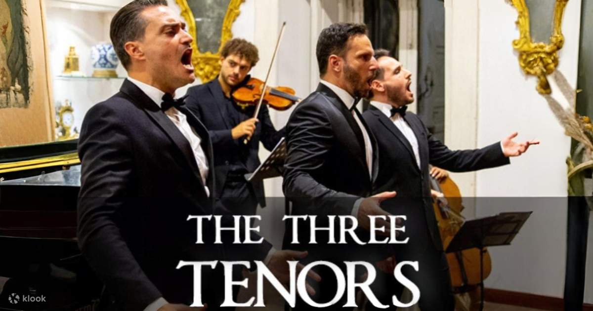 Three Tenors Concert at Santo Stefano Auditorium in Florance - Klook India